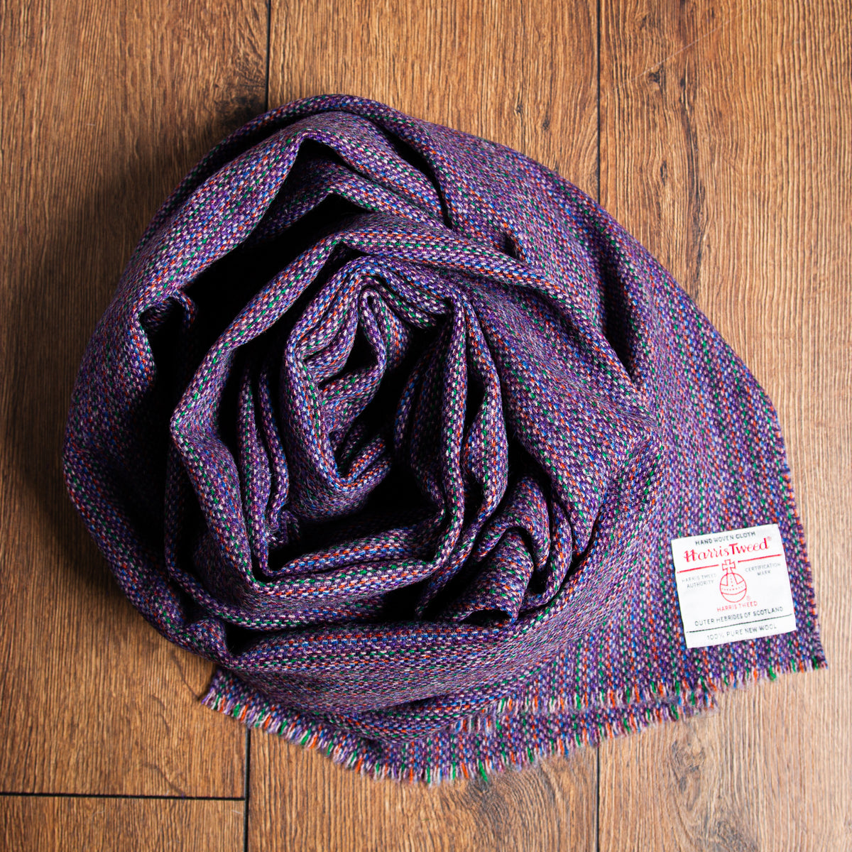 Harris Tweed Shawl 35 – Harris tweed Carloway Mill