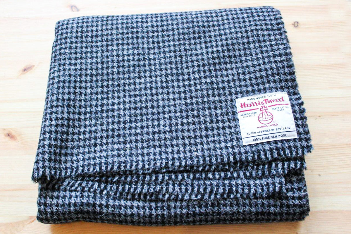 Harris Tweed Blanket 06 – Harris tweed Carloway Mill
