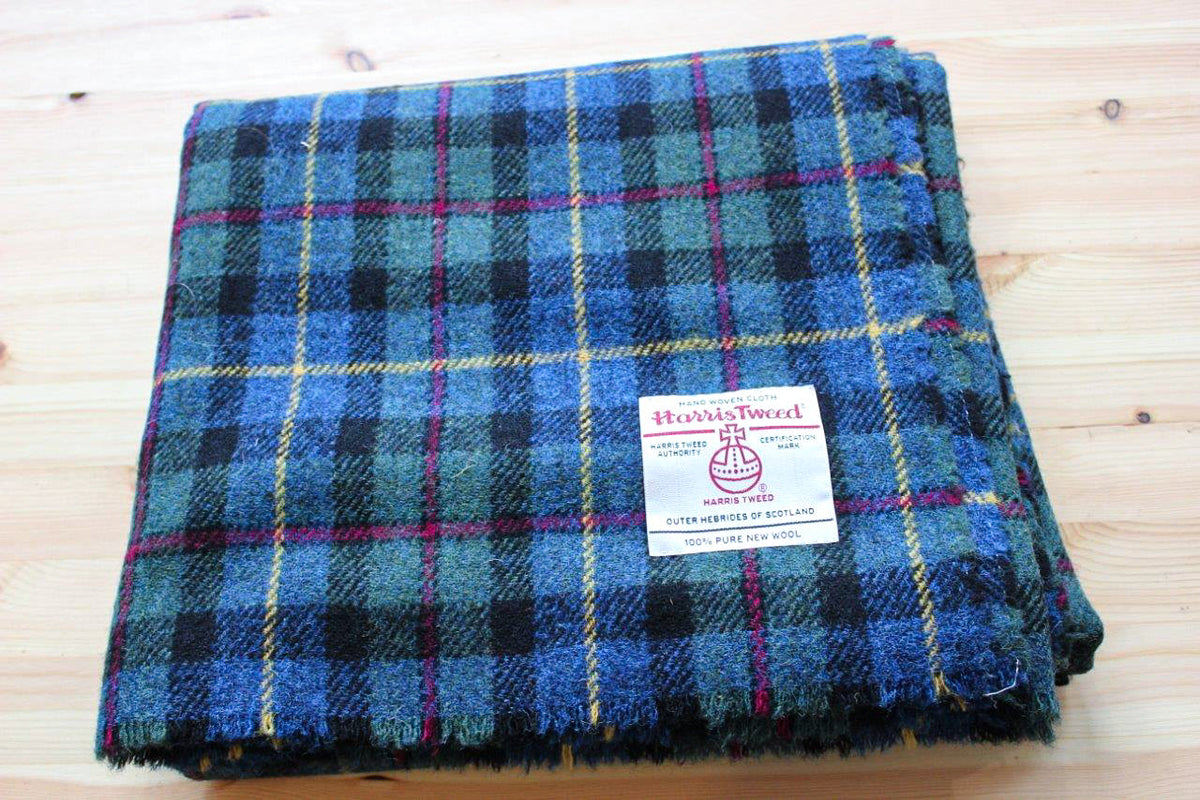 Harris Tweed Blanket 08 – Harris tweed Carloway Mill