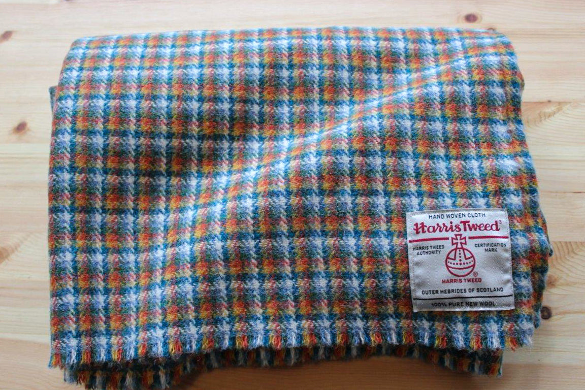 Harris Tweed Blanket 30 – Harris tweed Carloway Mill