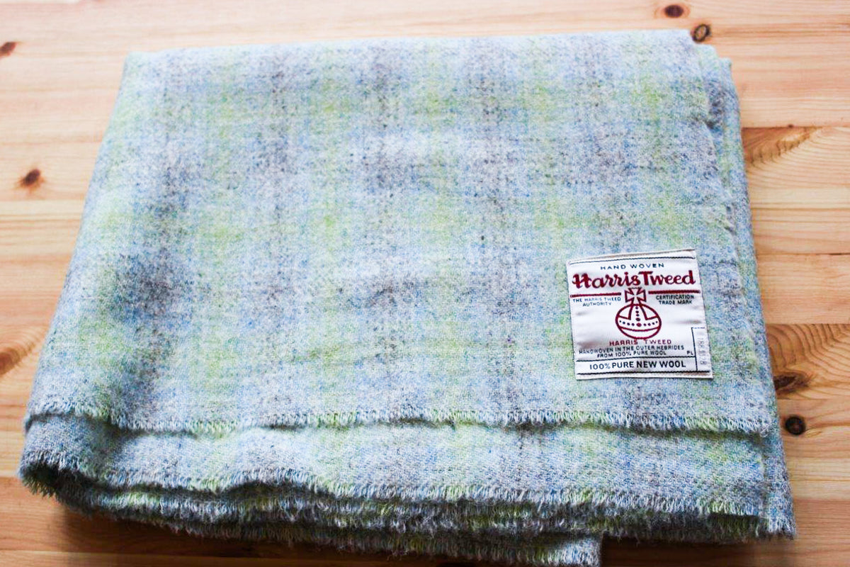 Harris Tweed Blanket 44 – Harris tweed Carloway Mill