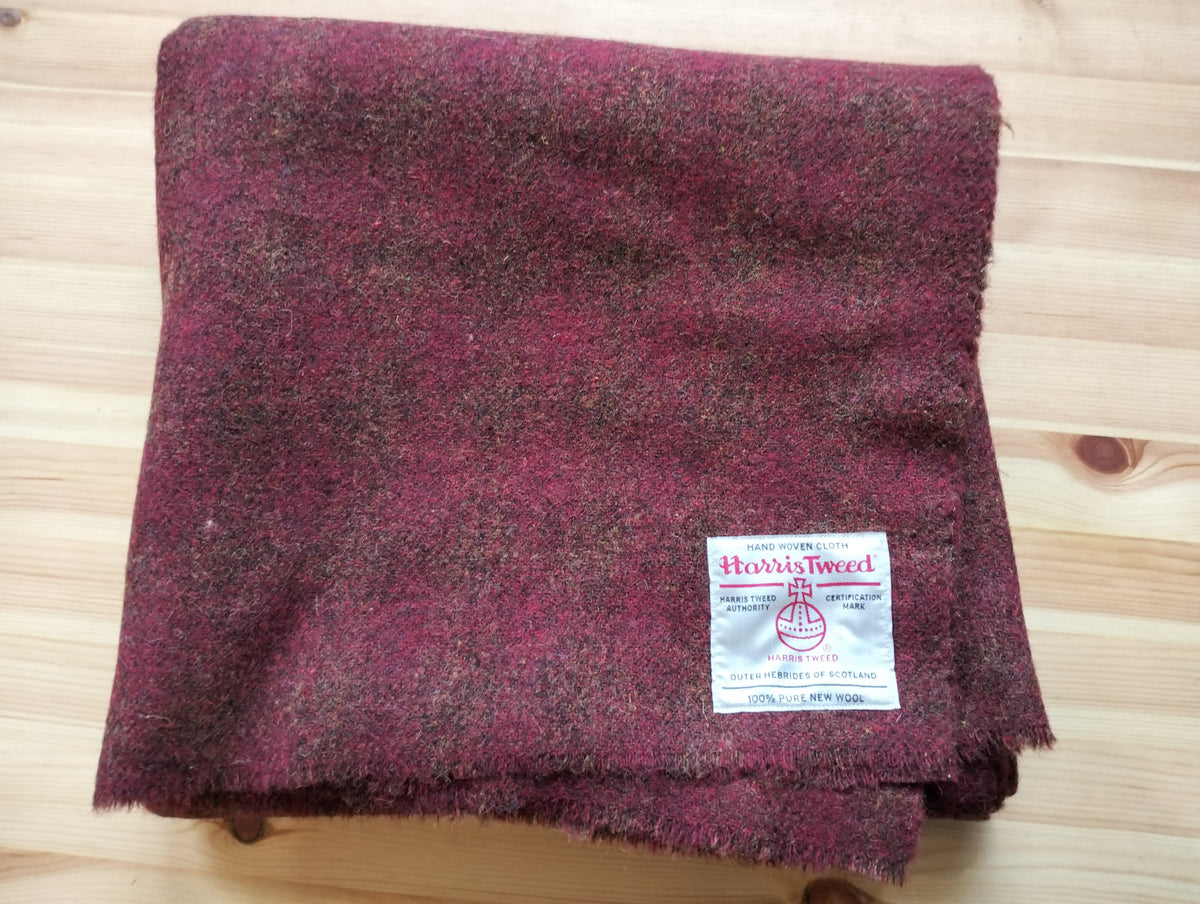 Harris Tweed Blanket 58 – Harris tweed Carloway Mill